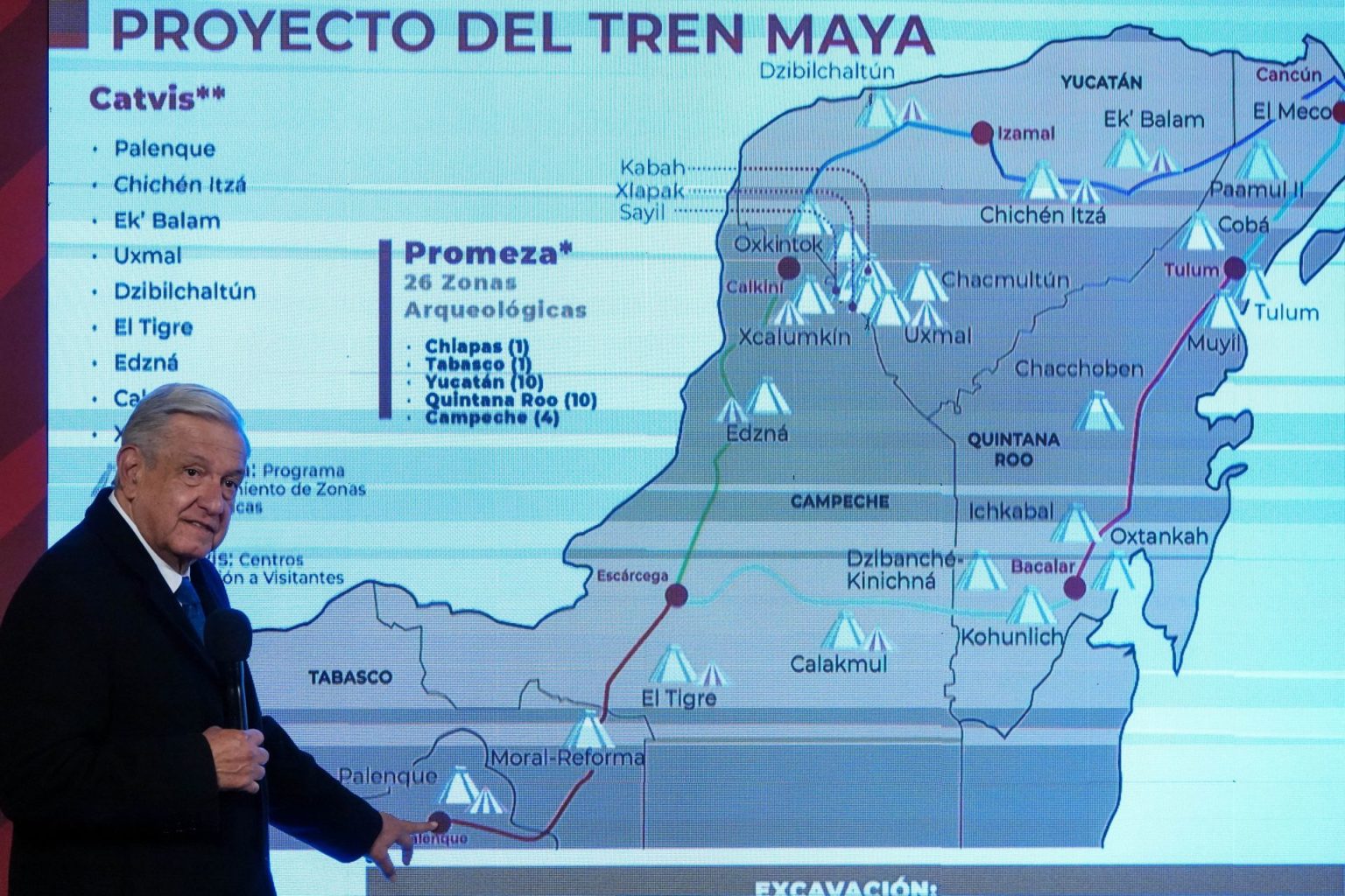 Para construir el Tren Maya, destruyen tesoros prehispánicos: The ...